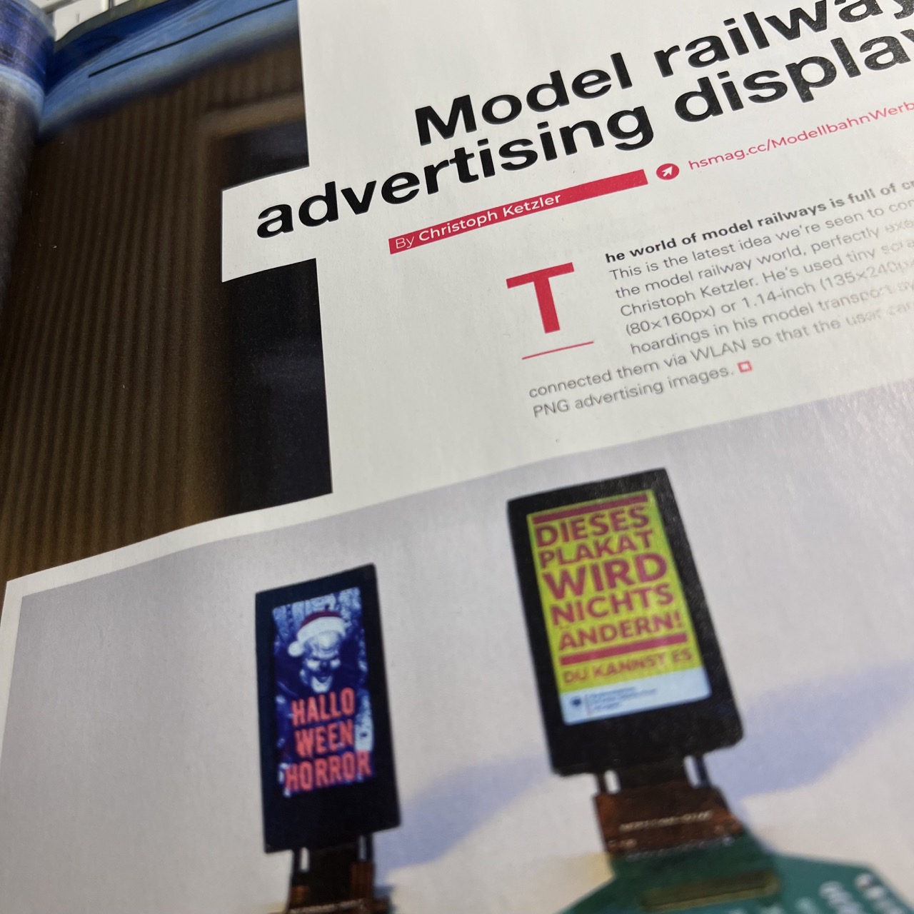 Modellbahn Displays – Echte Hingucker – handgemacht in Deutschland